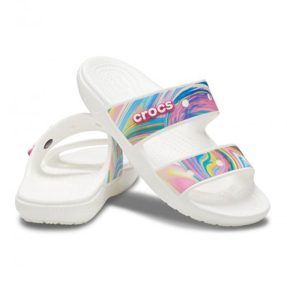 CROCS | Shoes | Crocs Adults Classic Out Of This World 2 Strap Sandals ...